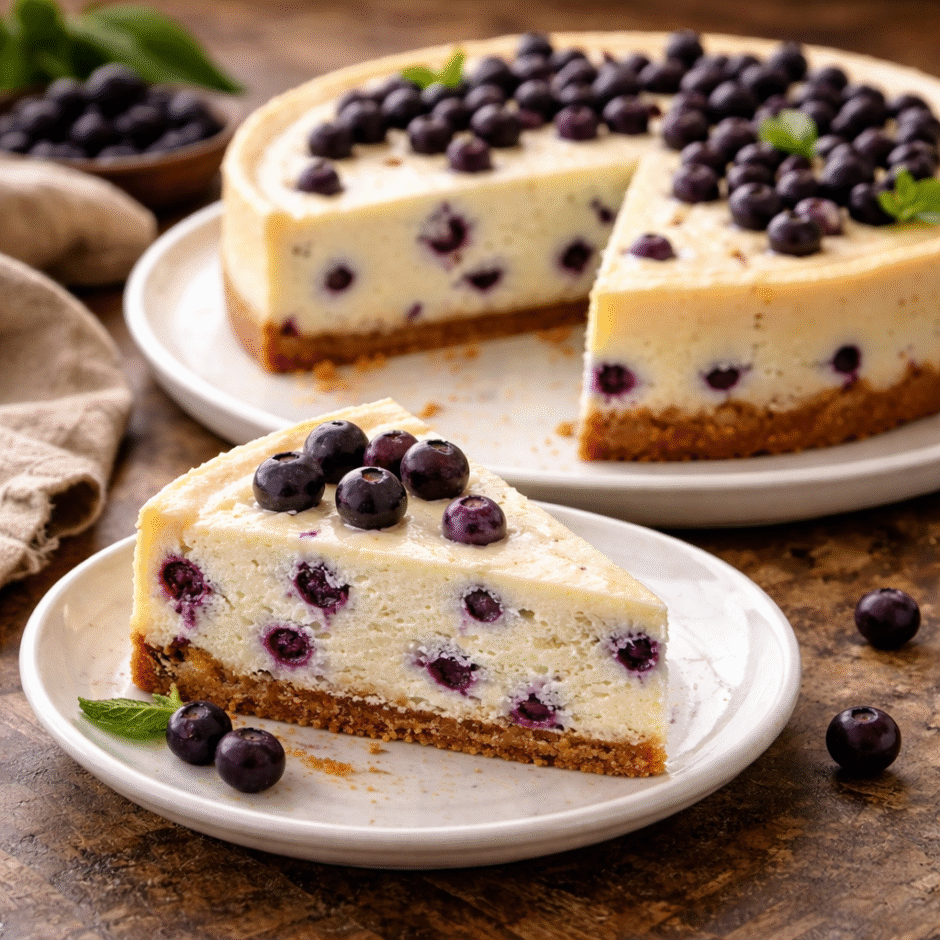 Juneberry Cheesecake – Grub Americana