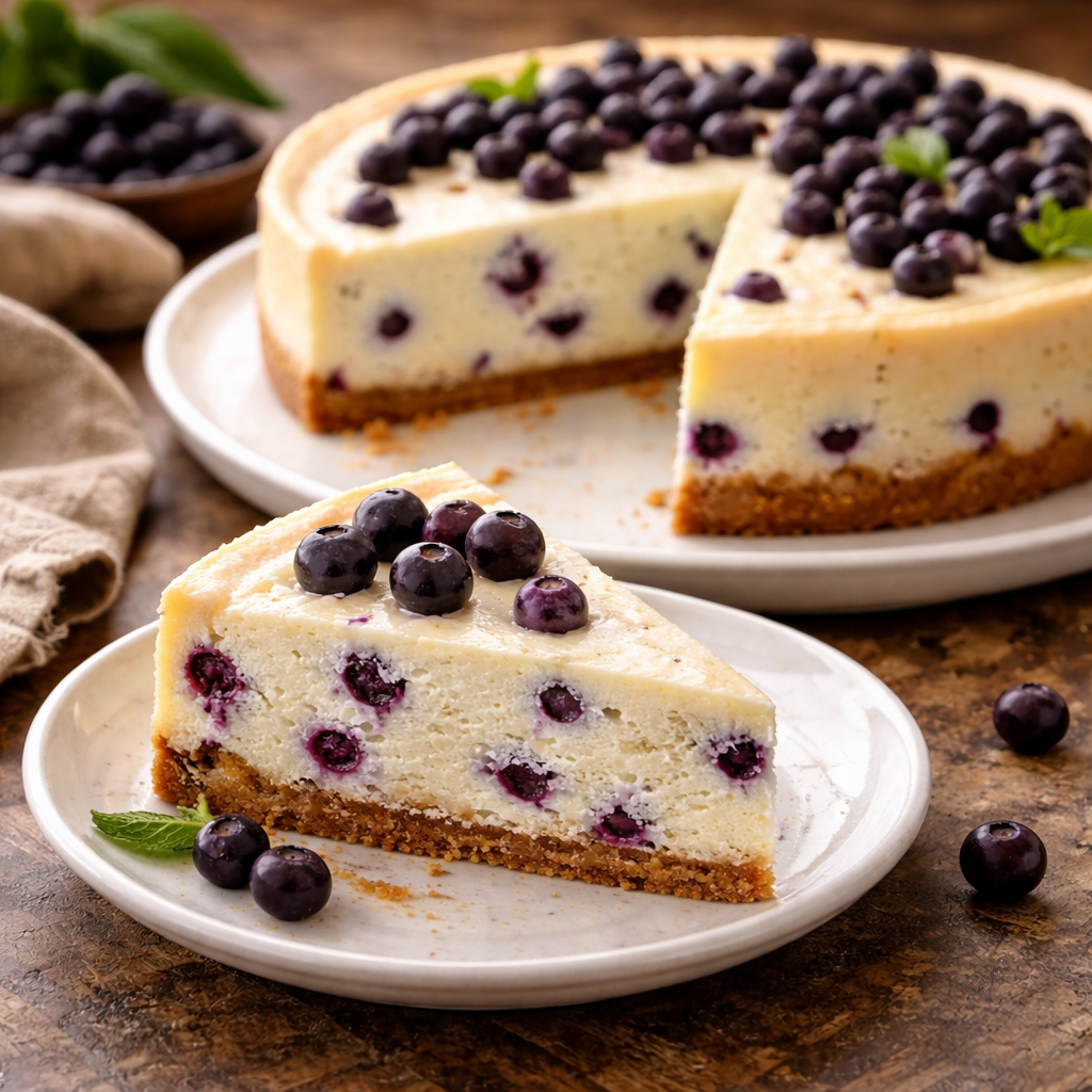 Juneberry Cheesecake – Grub Americana